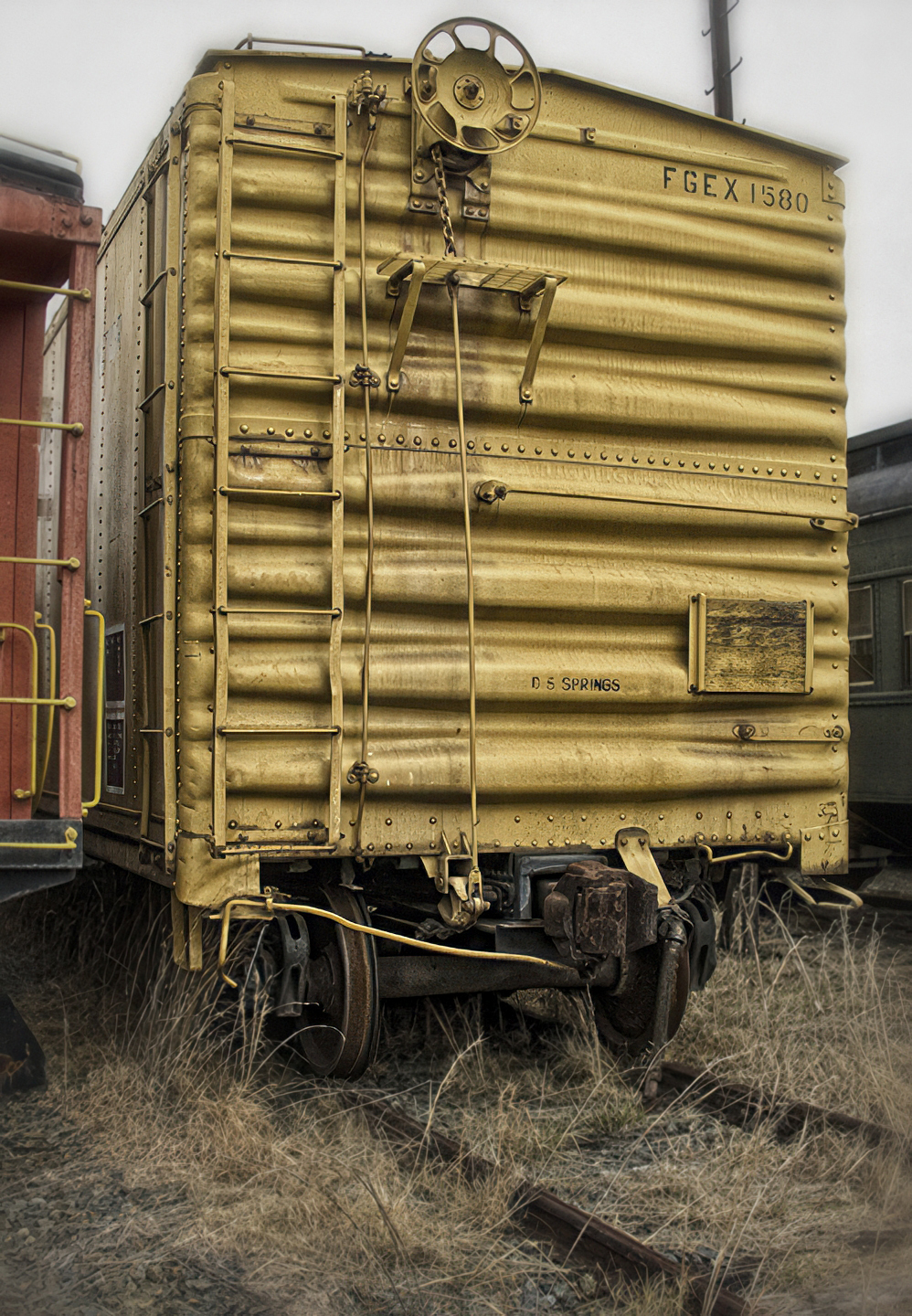 Yellow Box Car – Dan Routh Photography