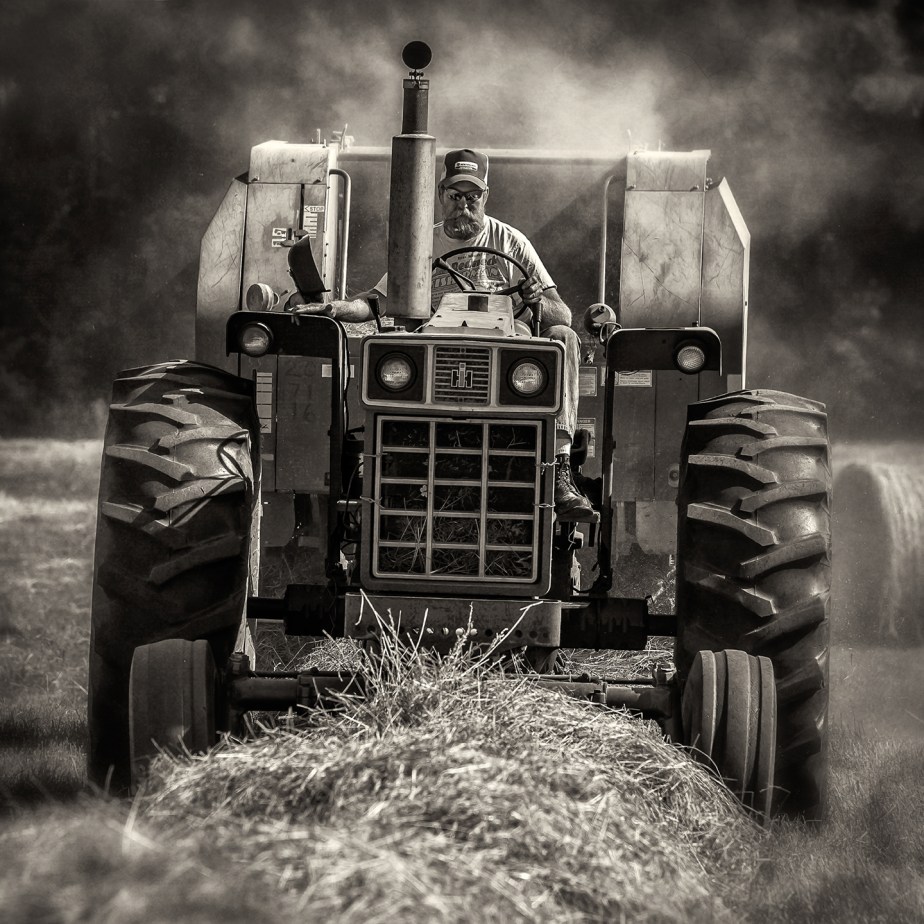 Baling Hay – Dan Routh Photography