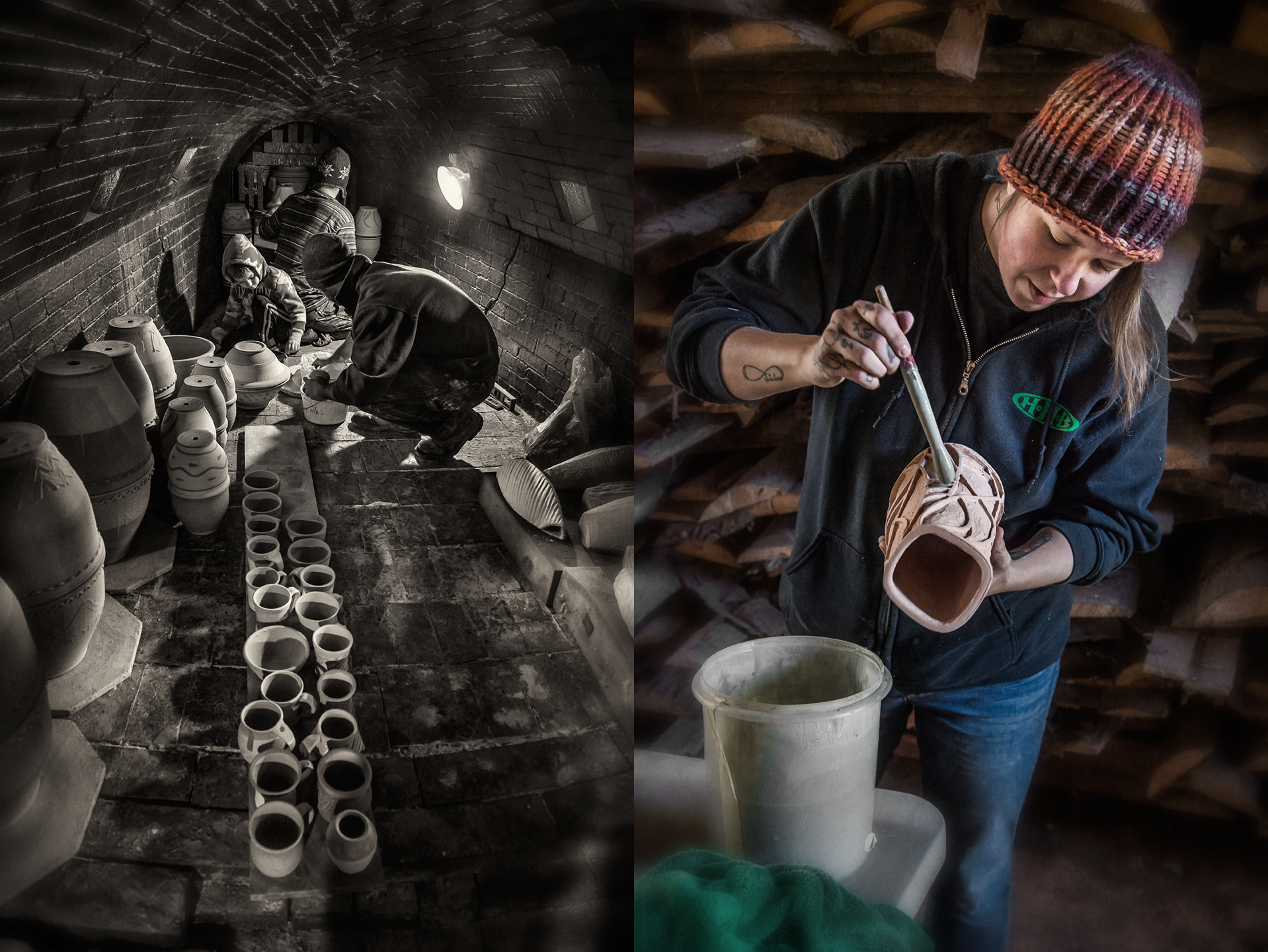 Loading the Kiln, Day One – Dan Routh Photography