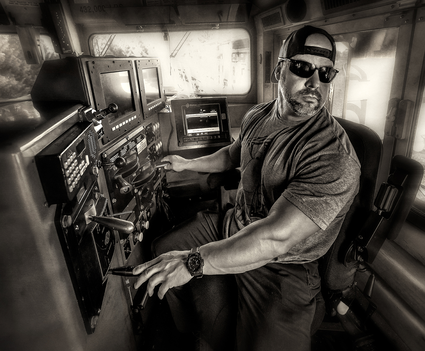 In the Cab – Dan Routh Photography