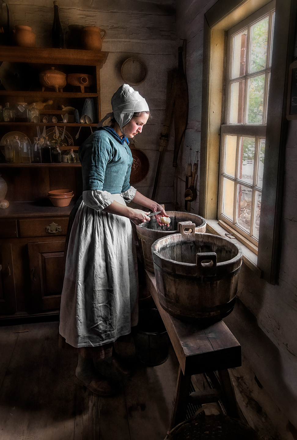 Cooking in the Miksch House – Dan Routh Photography