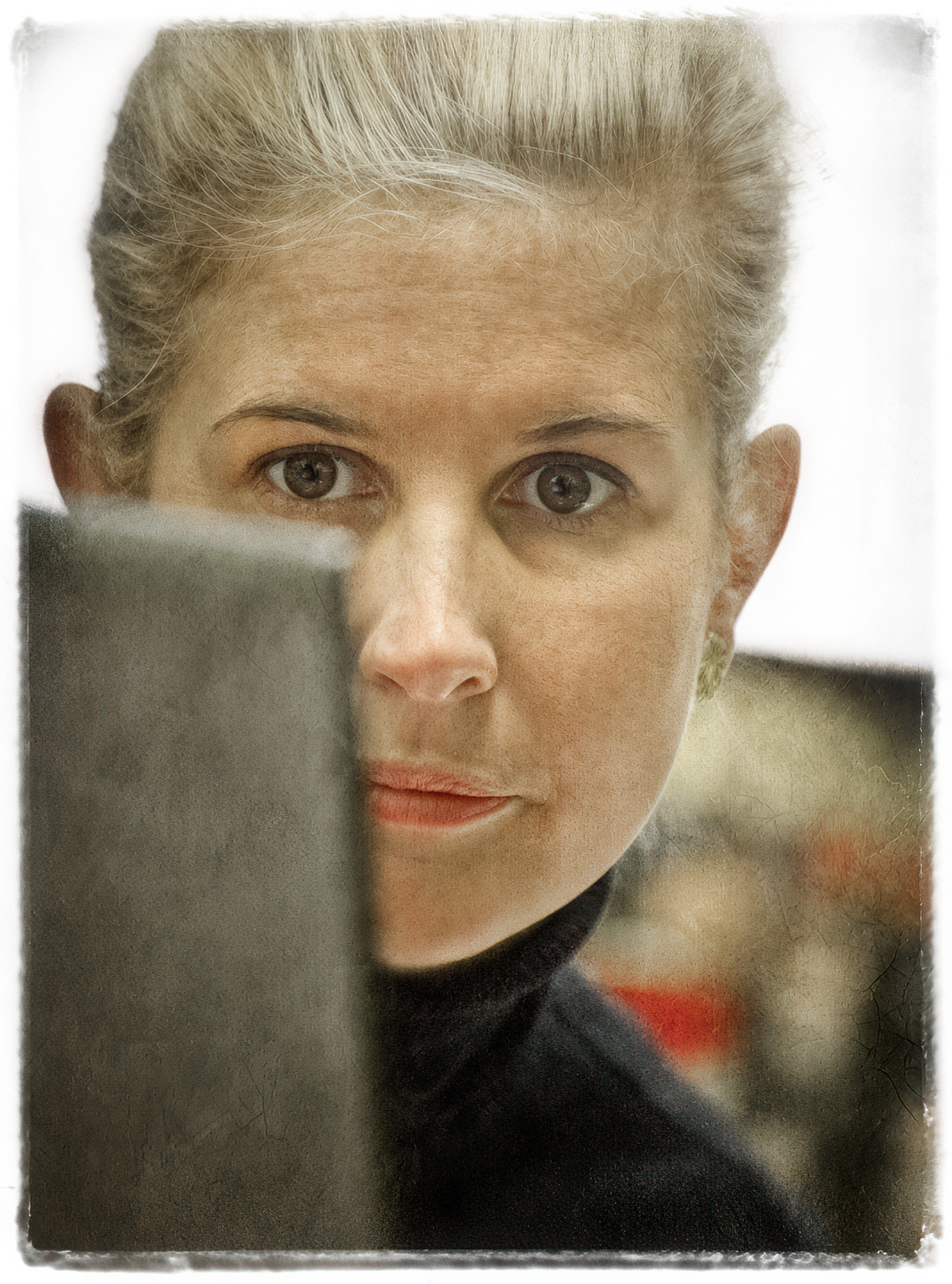 AK at the Computer – Dan Routh Photography